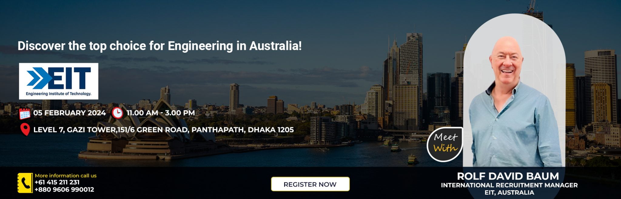 Australia Spot Assessment Day With EIT | Registration Now